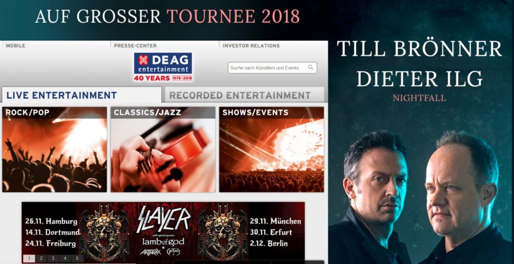 DEAG bestätigt Pläne für frische Folgeanleihe - BondGuide